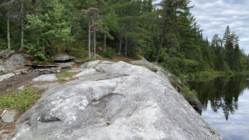Ek Lake - Backcountry Campsite B6 - Voyageurs National Park